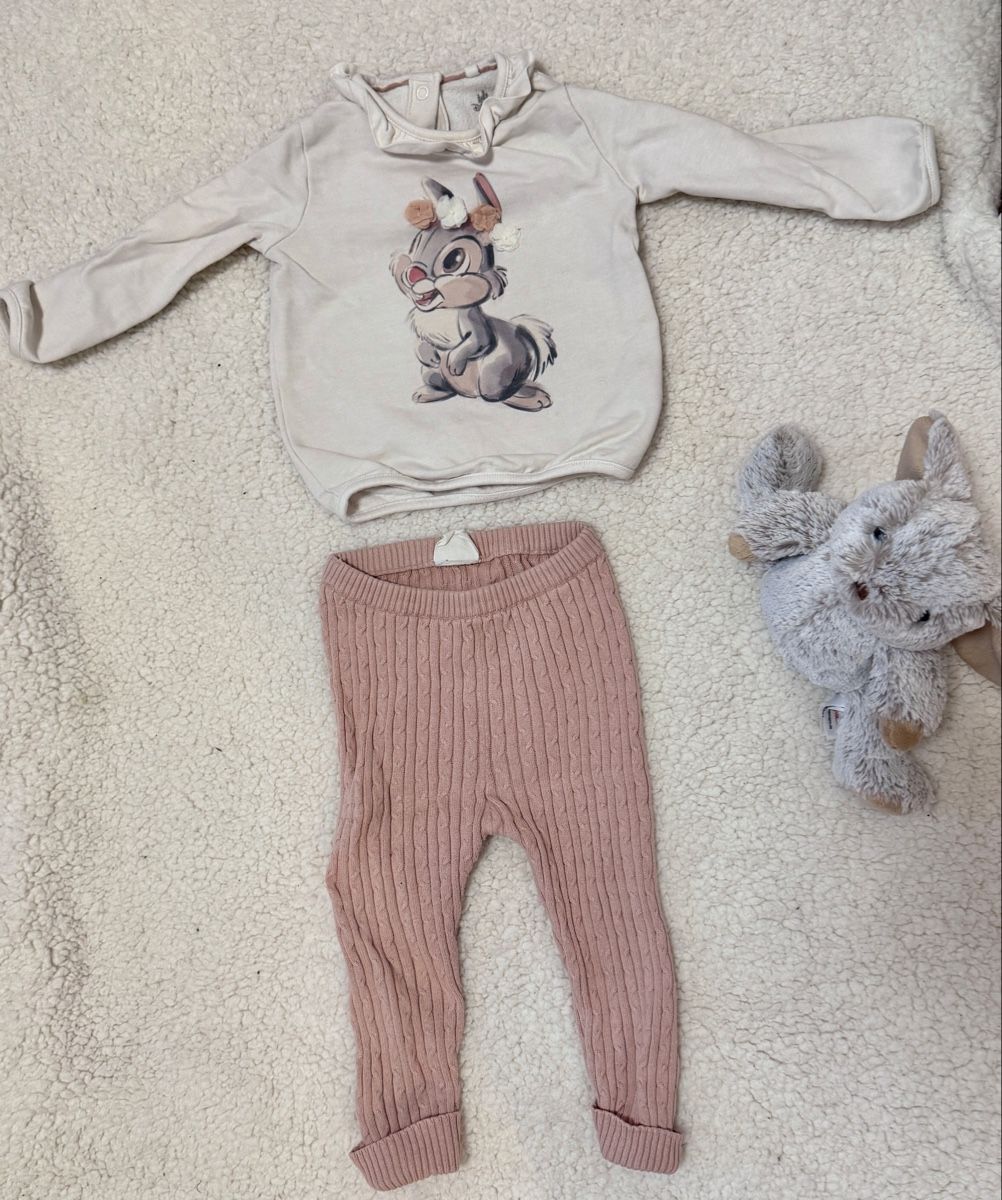 Bambi Set (Leggins und Pullover) Gr. 74 (Gebraucht) in Horgen für CHF 3 ...