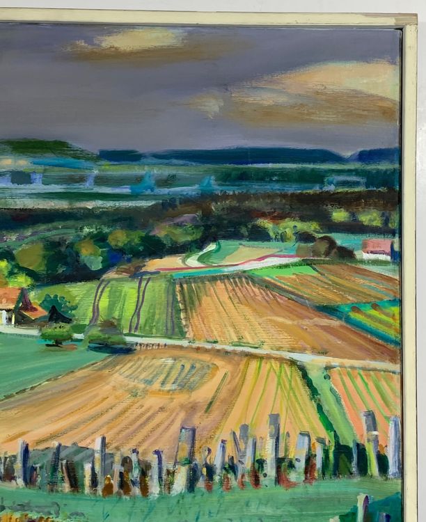 Eugen Eichenberger (1926-2015) Frühling Thurthal Gemälde (D'occasion) à ...