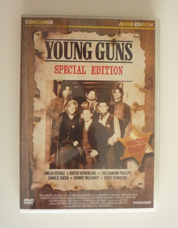 Young Guns (DVD) Western mit Kiefer Sutherland (Gebraucht) in Aarau für CHF 1 – mit Lieferung ...