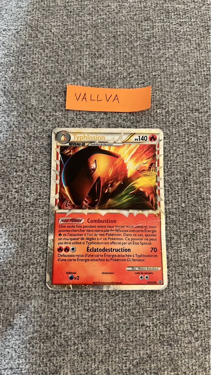 Carte Pokémon Typhlosion - Prime - HGSS - FR (D'occasion) à Genève pour ...