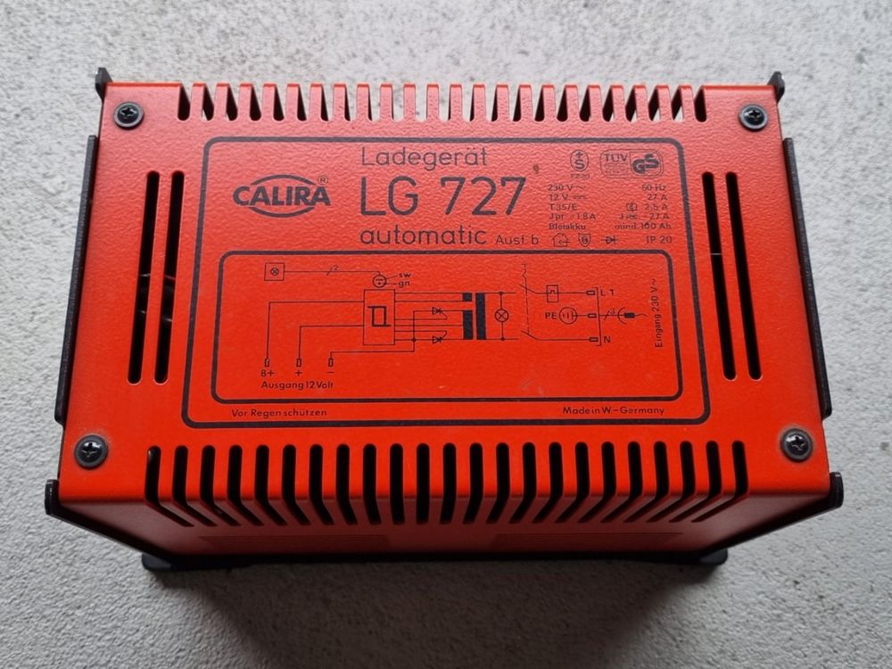 Batterieladegerät 27A CALIRA LG 727 automatic (Gebraucht) in Root für ...