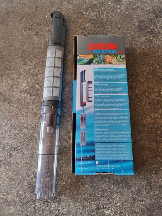 Aspirateur de fond pour aquarium EHEIM quick vac pro (Gebraucht) in Orsonnens für CHF 25 – mit ...