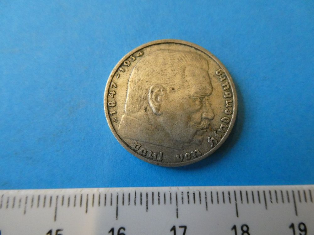 Dt. Reich 1937 A, 2 Reichsmark - Silber | Kaufen auf Ricardo