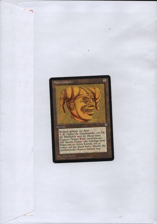 Narrenmaske (Jester's Mask) MtG, Ice Age DE (Gebraucht) in Glattfelden ...
