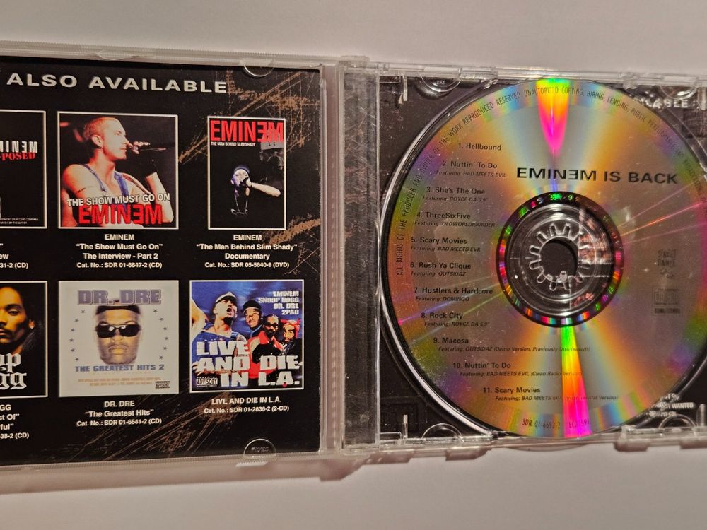 Eminem is back CD | Kaufen auf Ricardo