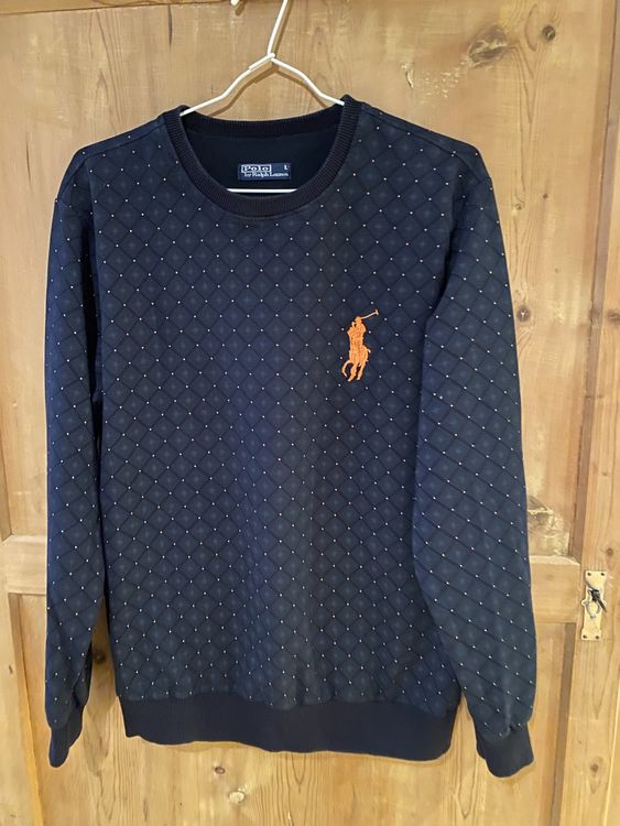 Neuer Herren Polo Ralph Lauren Pulli Mann Gr L blau- schwarz | Kaufen ...