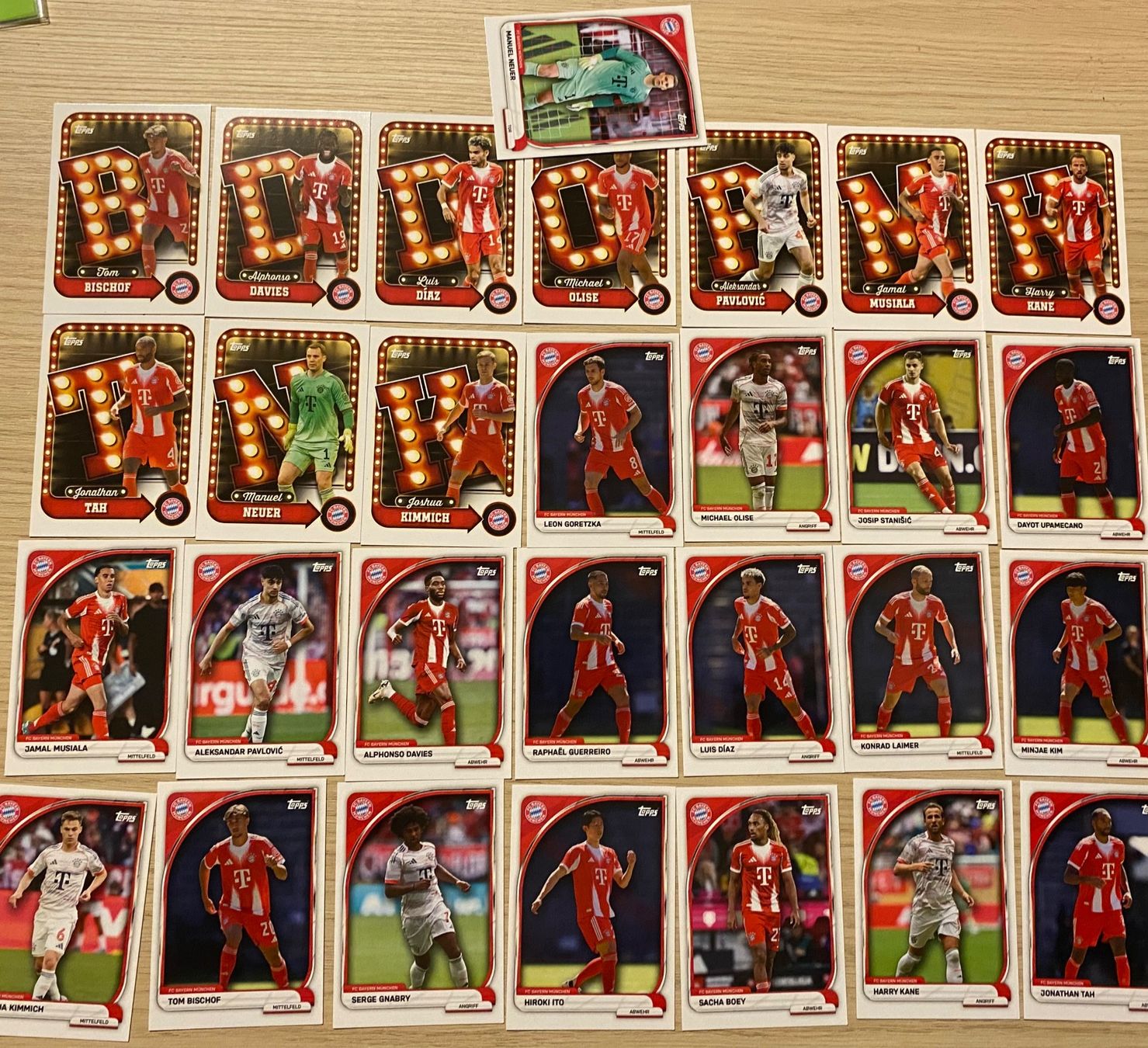 Topps Collector Tin FC Bayern München Base Karten (Neu (gemäss ...