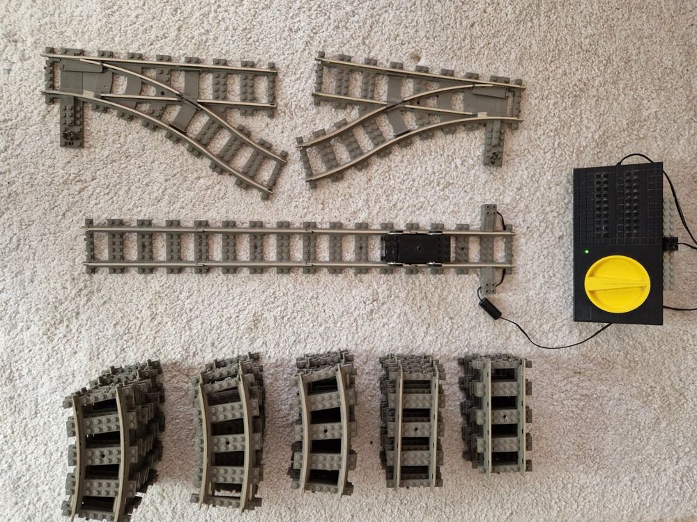 Lego 9V Zug (Eisenbahn) Set inkl. Motor (590) | Kaufen auf Ricardo