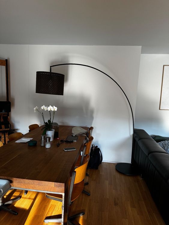 Wunderbar Bogenlampe Esstisch Ikea Fotos