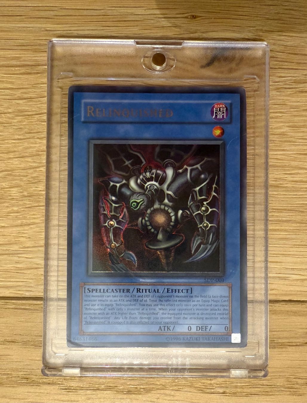 Relinquished SDP-001 Holo (Ultra Rare) Yu Gi Oh (Gebraucht) in ...
