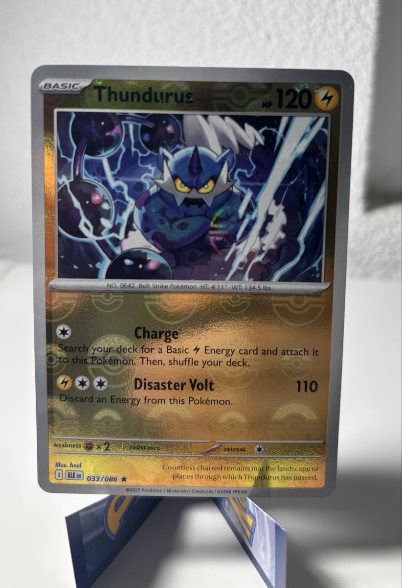 Thundurus pokeball 033/086 (Neuf (Voir description)) à Pravidondaz pour ...