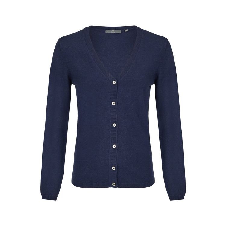 manoli-cashmere, 100% Kaschmir, Cardigan, dunkelblau, Sie, S (Neu ...