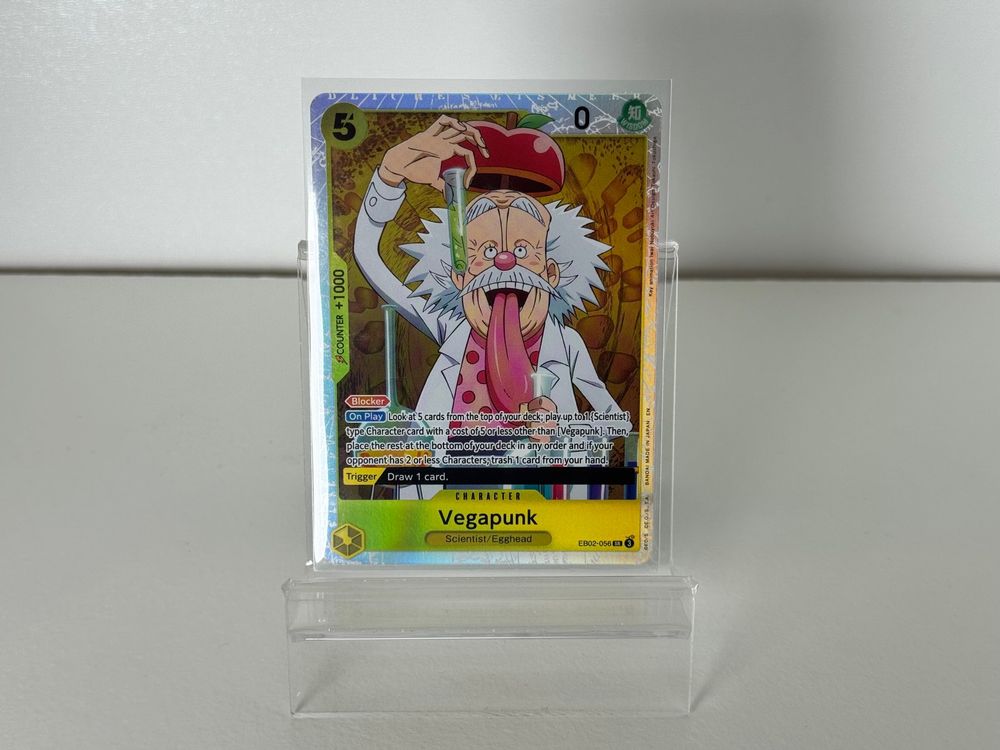 One Piece TCG - Vegapunk (EB02-056) (V.1) EN (Neuf (Voir description)) à Ependes VD pour CHF 4 ...