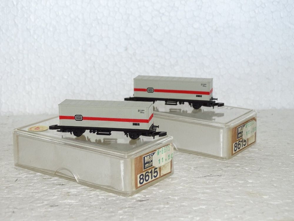 Märklin Mini Club 2 x 8615 Container,OVP (Gebraucht) in Wohlen für CHF ...