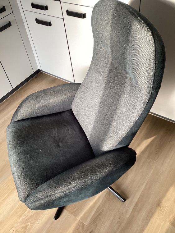 Sessel NÄTTRABY von Ikea in schwarz/ grau | Kaufen auf Ricardo