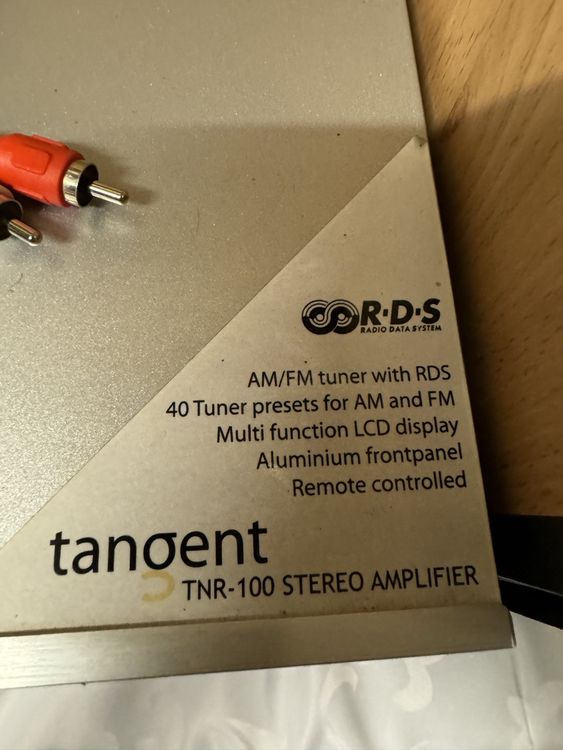 TANGENT AMP-100 Tangente CDP-100 Tangente TNR-100 SET (Gebraucht) in ...
