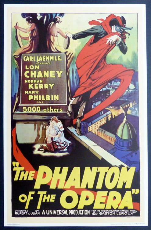 PHANTOM OF THE OPERA UNIVERSAL ORIGINAL MOVIE POSTER 2001 (Gebraucht ...