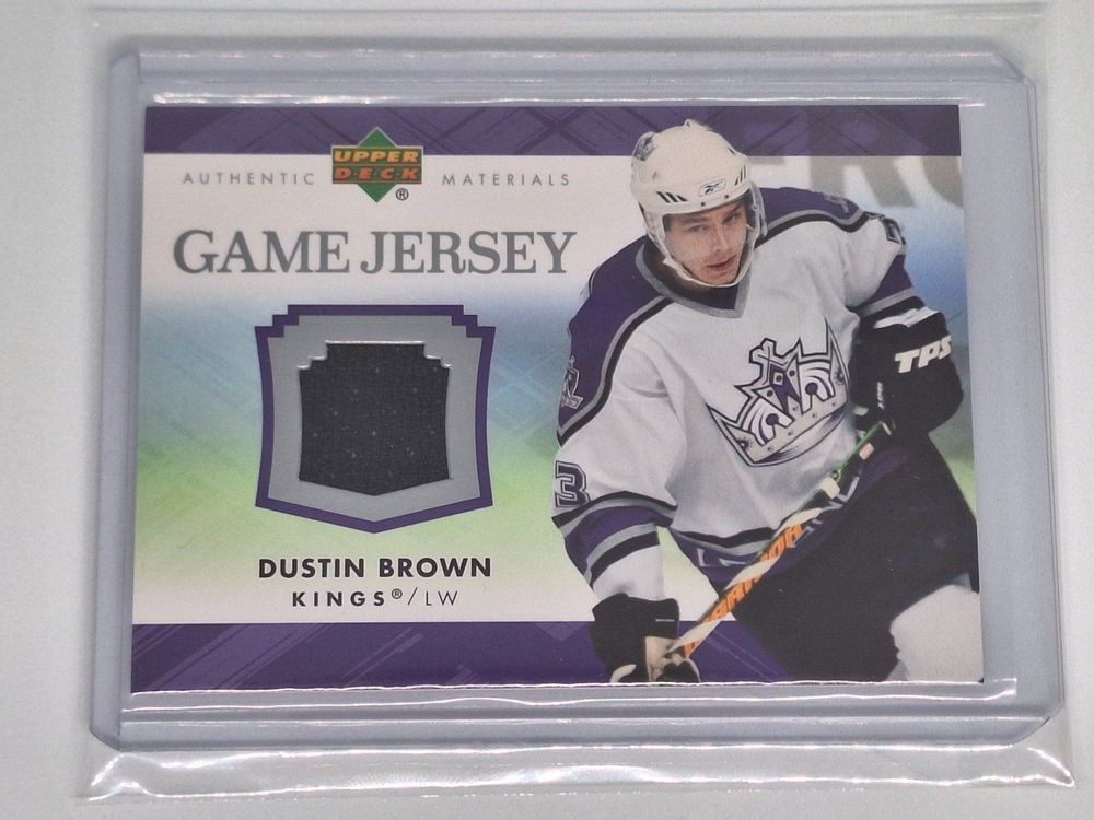 Carta NHL Jersey Patch Dustin Brown Kings | Kaufen auf Ricardo