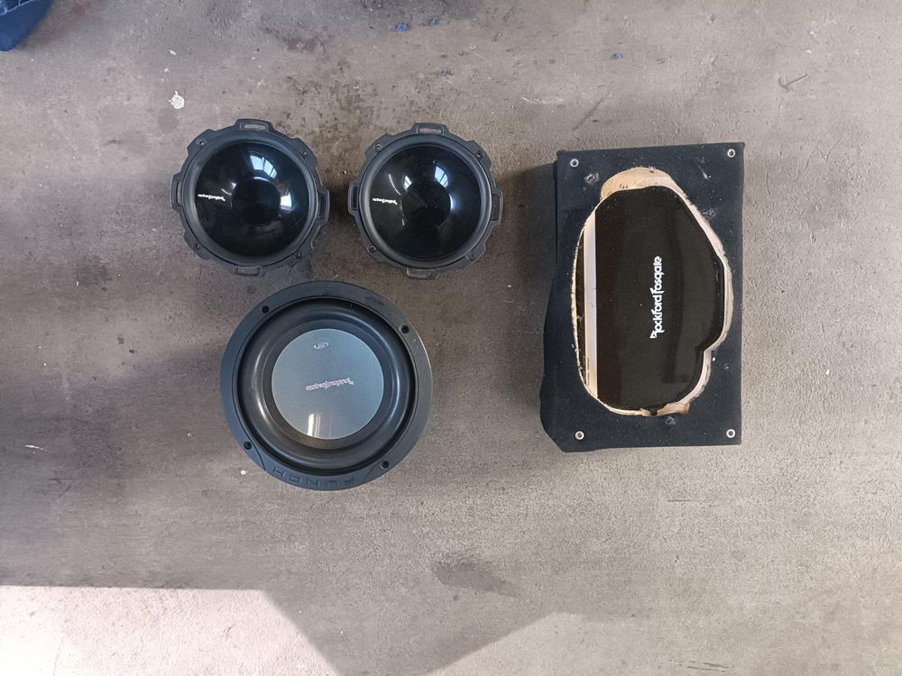 Rockford Fosgate Car-HIFI System (Gebraucht) in Mogelsberg für CHF 50 ...
