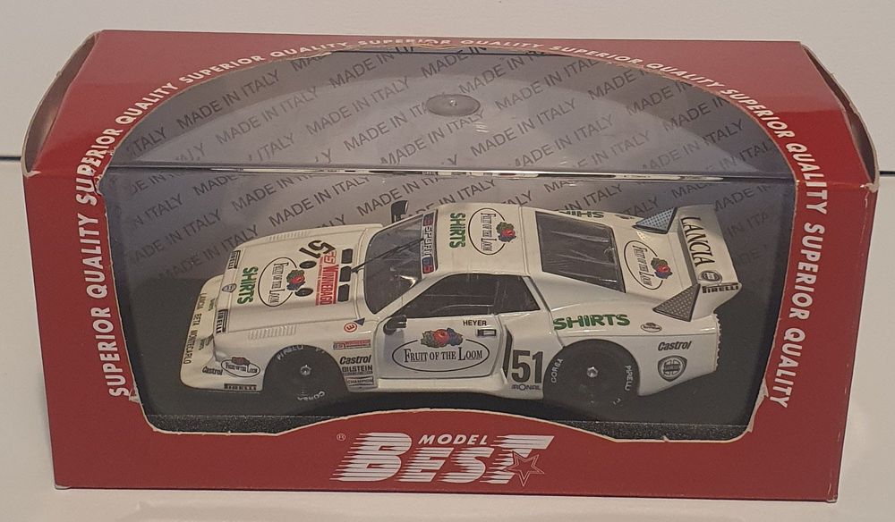 Lancia Beta Montecarlo 1/43 1980 Zolder Best Model (Gebraucht) in St ...