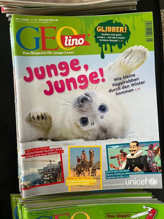 GEOlino Das Magazin für junge Leser Ausgaben 2018 (Gebraucht) in ...