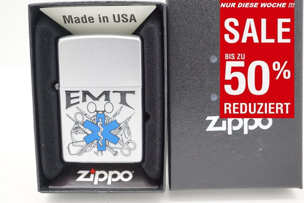 ZIPPO® AT WORK SERIE -EMT- PRINT - 2001 - VERSIEGELT | Acheter sur Ricardo