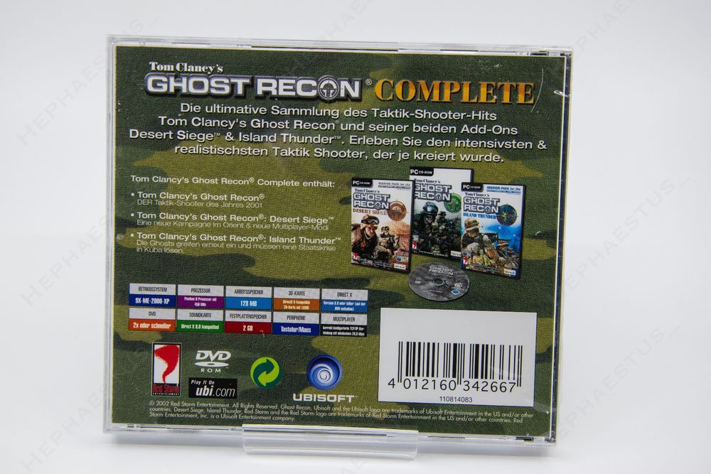 Tom Clancy's Ghost Recon Complete PC NEU&OVP (Neu und originalverpackt ...