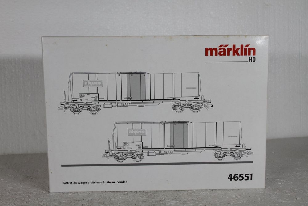 Märklin 46551 SNCF Knickkesselwagen-Set gealtert (Gebraucht) in Triesen ...
