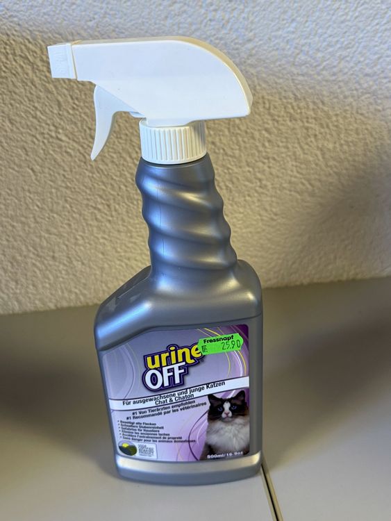 Urine Off Spray 500ml - für Katzen & Kätzchen, neu!🐈 (Neu und ...