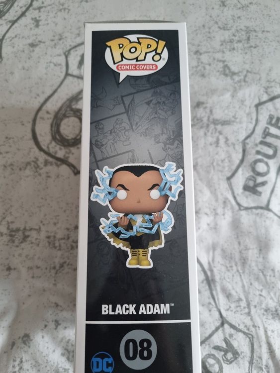 Funko Pop Comic Cover Black Adam (Glow in the dark) | Kaufen auf Ricardo