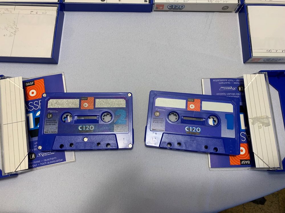 Cassette audio BASF LH C120 (x20) (D'occasion) à pour CHF 6 – avec ...