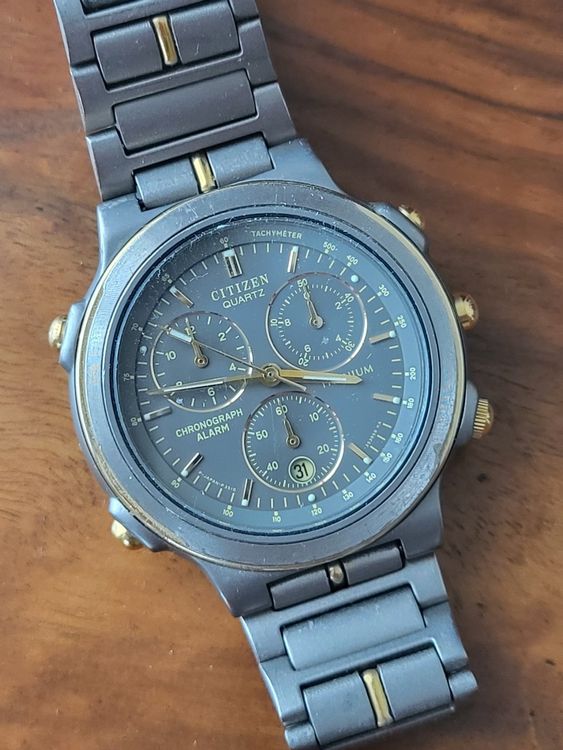 Citizen Chronograph Titanium Quarz | Kaufen auf Ricardo