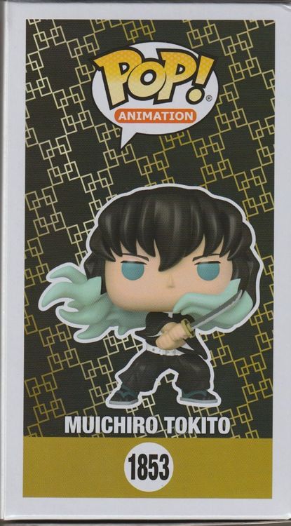 FUNKO POP! ANIMATION 1853 MUICHIRO TOKITO - DEMON SLAYER (Neu und ...