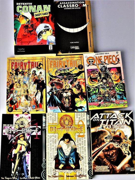Shōnen Manga, One Piece, Death Note, ect (Gebraucht) in Volketswil für ...