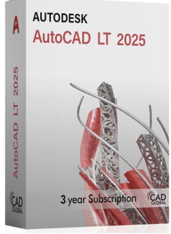 Autodesk AutoCAD LT 2025 — 3 Jahre Windows (Neu (gemäss Beschreibung ...