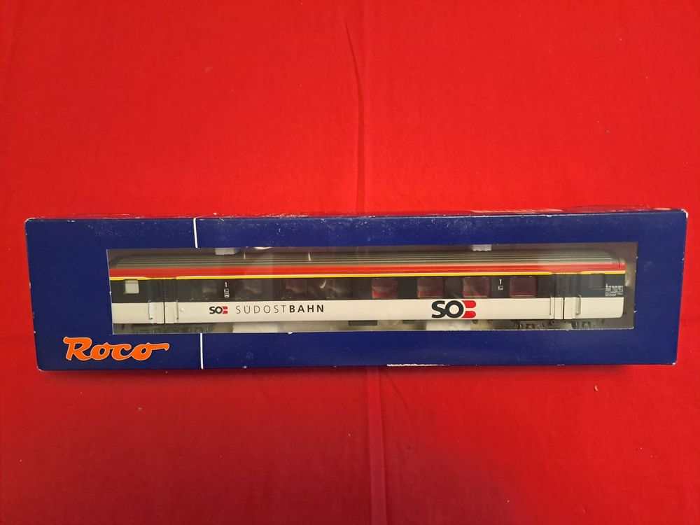 Roco : Personenwagen Südostbahn, neues Logo, DC (Neu und ...