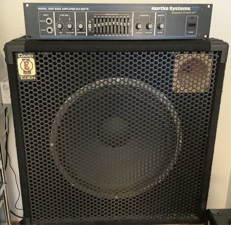Bassverstärker Kombination Hartke / David Eden (Gebraucht) in Steffisburg für CHF 51 – nur ...