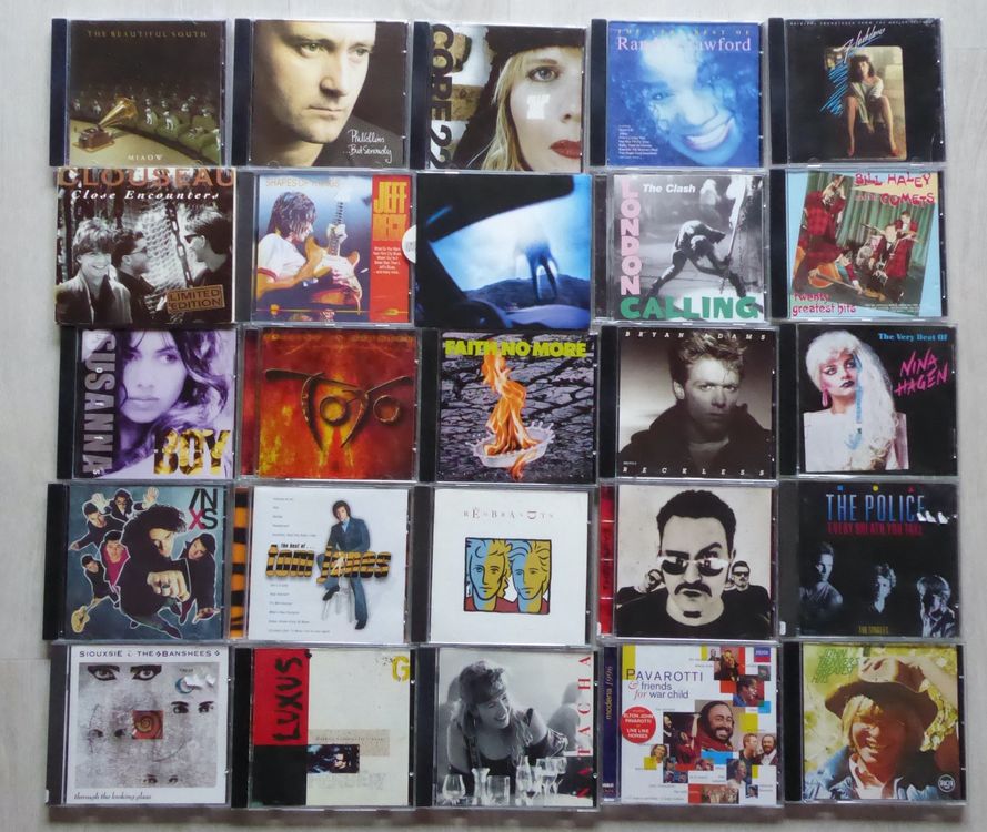 100 CDs Pop, Rock, Oldies, Blues & Country ab 1.- (Gebraucht) in ...