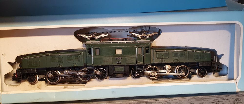 MÄRKLIN: SBB KROKODIL CCS 800 ORIGINALZUSTAND MIT ALTER OVP (Gebraucht ...