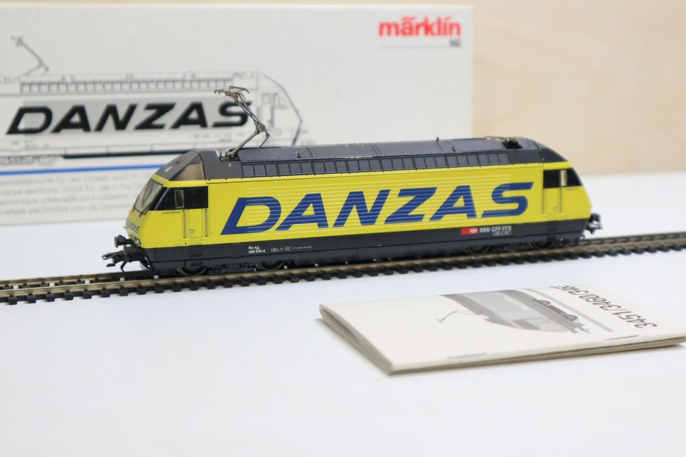 Märklin SBB Re 460 E-Lok DANZAS - Digital 3453 (Gebraucht) in ...