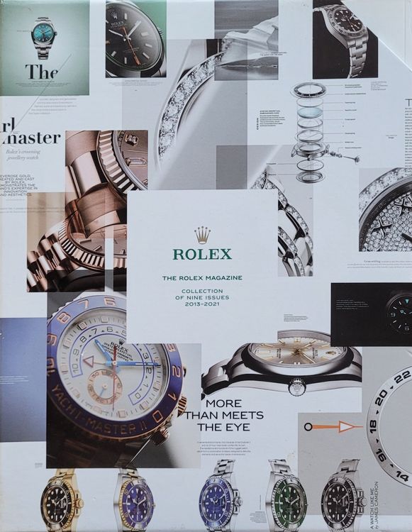 Rolex Collection Of Nine Issues 2013-2021 The Rolex Magazine | Kaufen ...