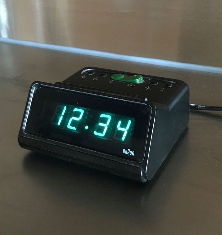 réveil Braun DN30S, Vintage Design by Dietrich Lubs | Kaufen auf Ricardo