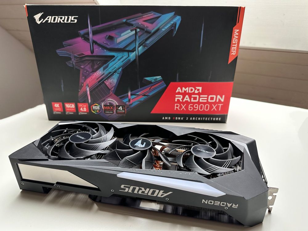 Gigabyte Aorus AMD Radeon RX 6900 XT Master/16GB (inkl.Gar.) (Gebraucht ...