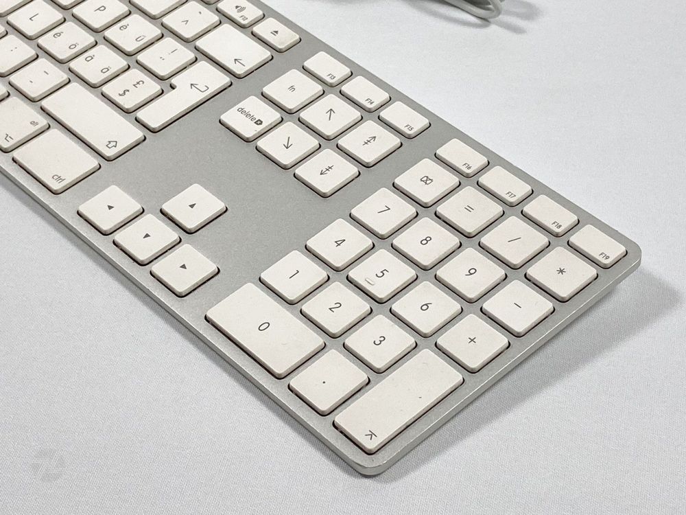 Apple A1243 USB Keyboard Tastatur Alu Silber Zahlenblock | Kaufen auf ...