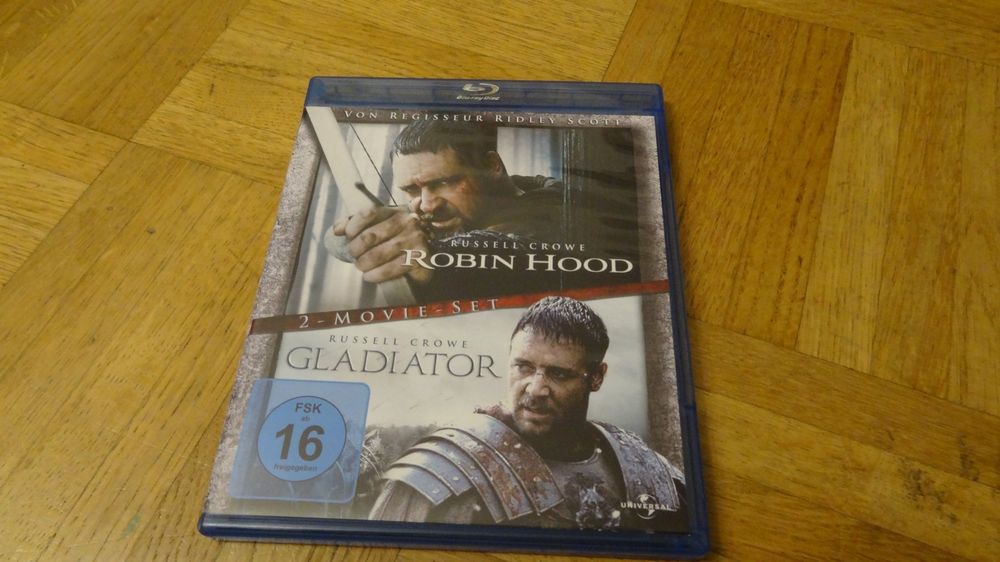 Robin Hood / Gladiator BLU-RAY (Gebraucht) in Olten für CHF 3.5 – mit Lieferung auf Ricardo kaufen