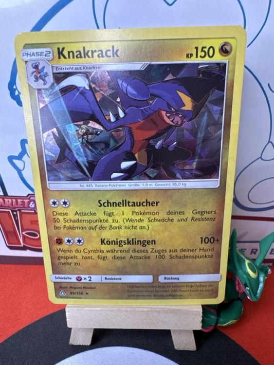 POKÉMON / Knakrack / Ultra Prism / Cracked Ice Holo + Bleed (Gebraucht ...