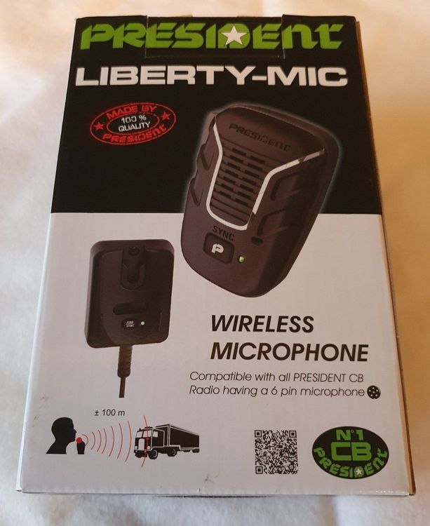 President liberty Mic 1x verwendet (Neu (gemäss Beschreibung)) in ...