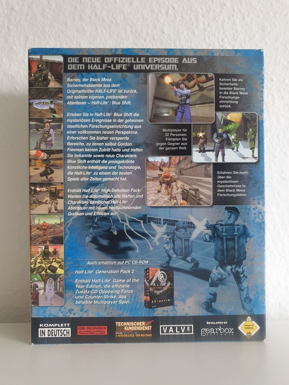 PC Game Half-Life: Blue Shift (2001) Big Box (Gebraucht) in Greifensee ...
