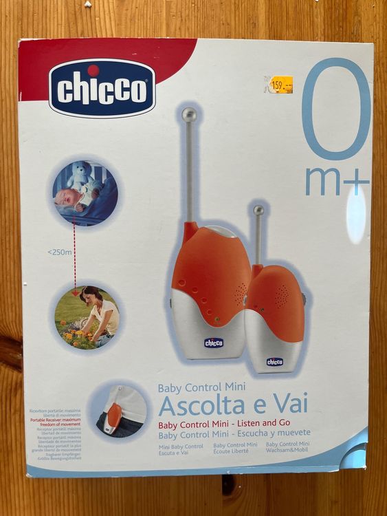 Chicco Baby Control Mini Wachsam & Mobil Baby Monitor (Gebraucht) in ...