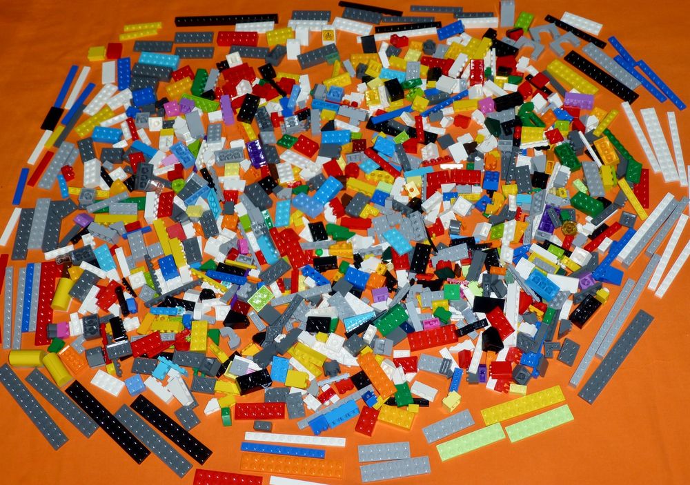 Lego / 1,1 Kilo bunt gemischte Bausteine | Kaufen auf Ricardo